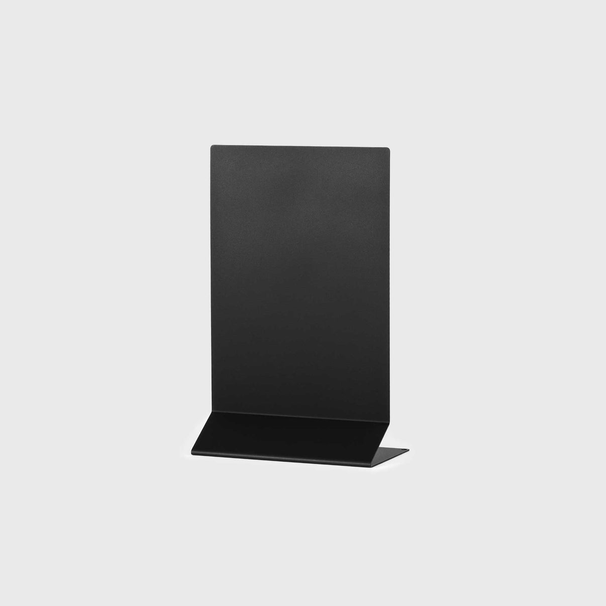 Metal Tabletop Sign Holder for A5 paper. Delivery worldwide.