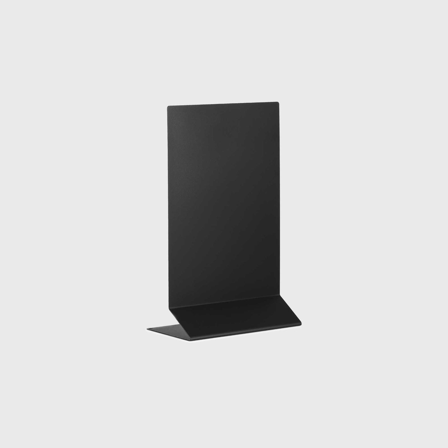 Metal Tabletop Sign Holder for A5 paper. Delivery worldwide.